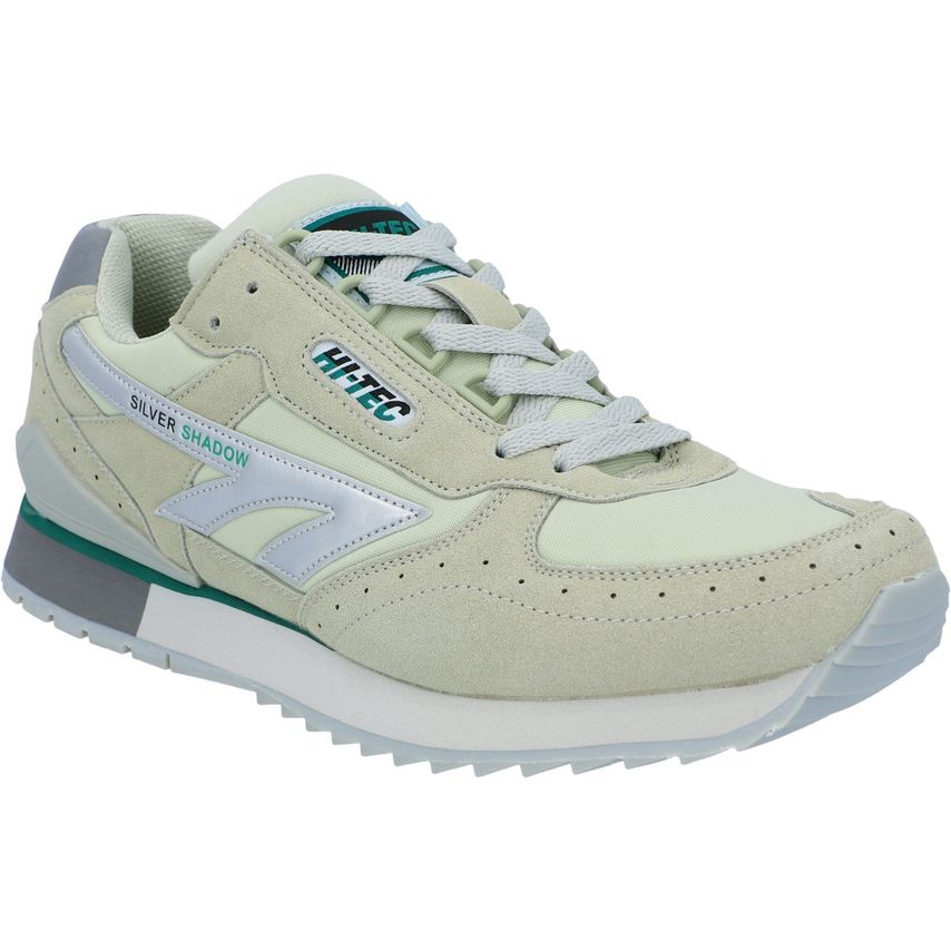 Shop Hi-Tec Silver Shadow OG Trainer Silver/Grey/Green EU Size 44 ...