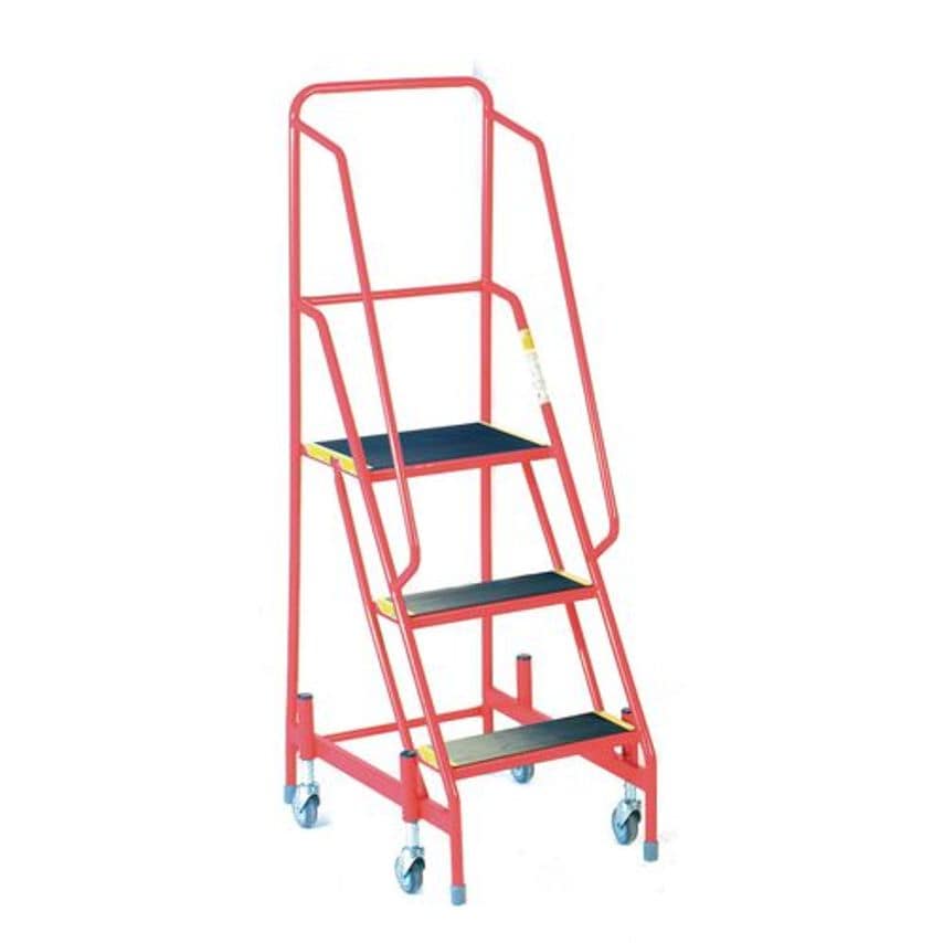 Shop Slingsby Retractable Wheel Mobile Steps, with Slip Resistant ...