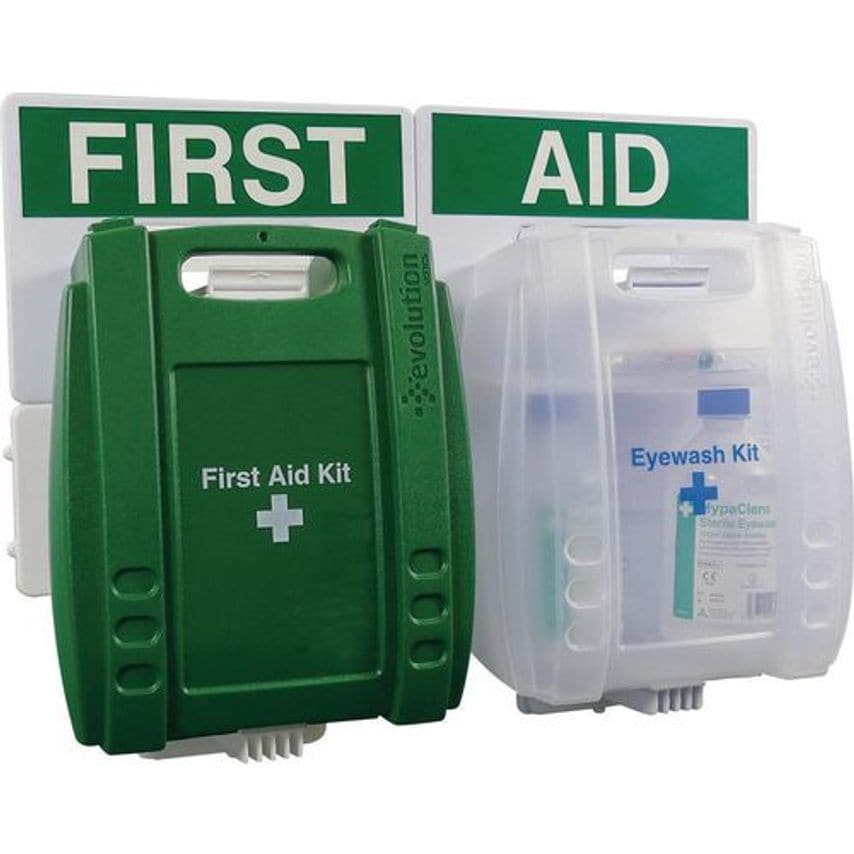 Shop Slingsby BS8599-1 2019 First Aid and Eye Wash Kit Station - Large ...