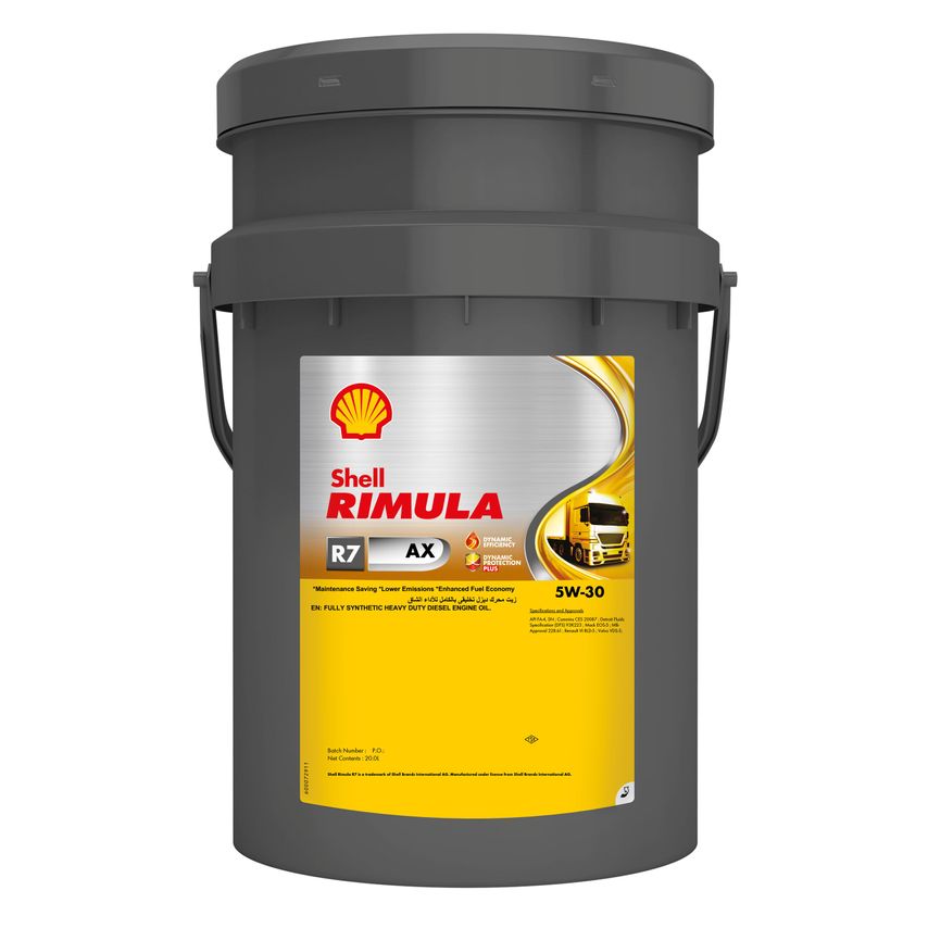 Shop Shell Rimula R7 Ax 5W-30 Fully Synthetic Low Heavy Duty Diesel ...