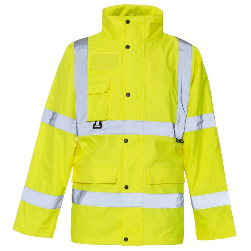 Shop Supertouch HV Breathable Jacket-Yell-Mesh Lined-300D-EN471 C3L - Hi-Vis Jackets & Coats ...