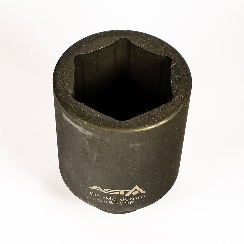 Shop ASTA 60mm 1" Drive Long/Deep Impact Socket 6 Point (6PT) Heavy ...