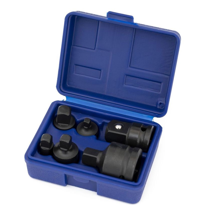 Shop ASTA 6 PC Piece Impact Socket Cr-Mo Reducer Tool Set 1/4 3/8 1/2 3 ...