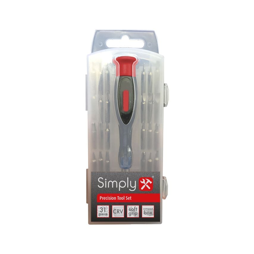 Shop Simply 31pc Precision Screwdriver Set - BSCR02 - Screwdriver Sets ...