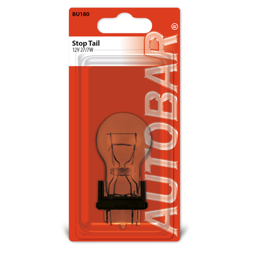 Shop AUTOBAR 12V 27 x 7W Stop Tail Bulb Pack of 1 - BU180 - Automotive ...