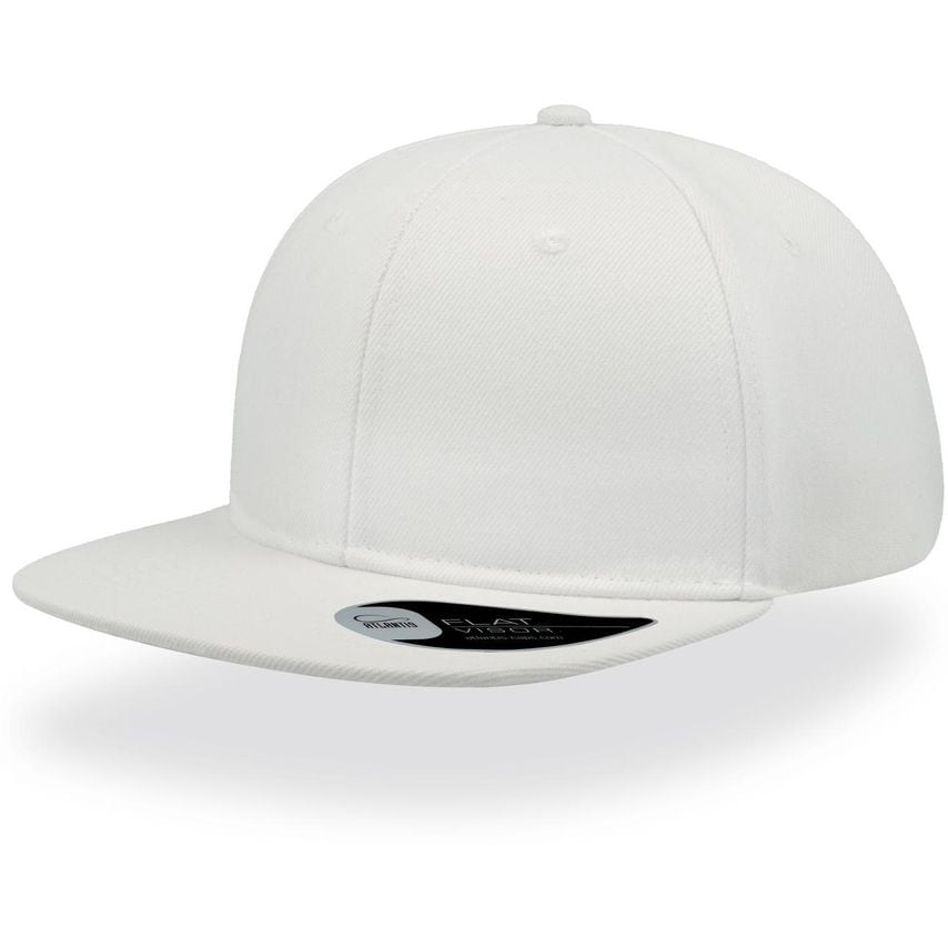 Shop Snap Back Flat Visor 6 Panel Cap | Zoro UK Business Supplies