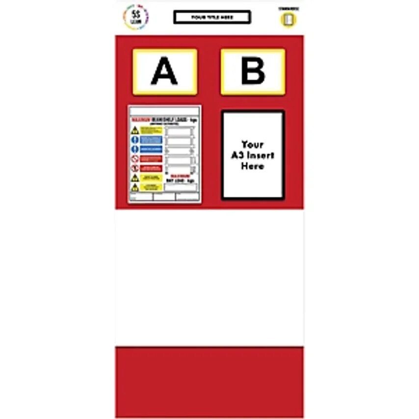 Shop Beaverswood Modular Rack End Shadow Board Whiteboard HxW 2000 x ...