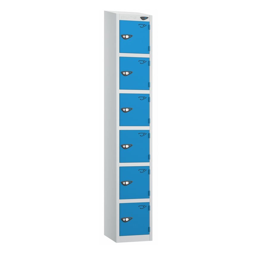 Shop PURE Prime Full Height Six Tier Lockers Sloping Top 1950 ...